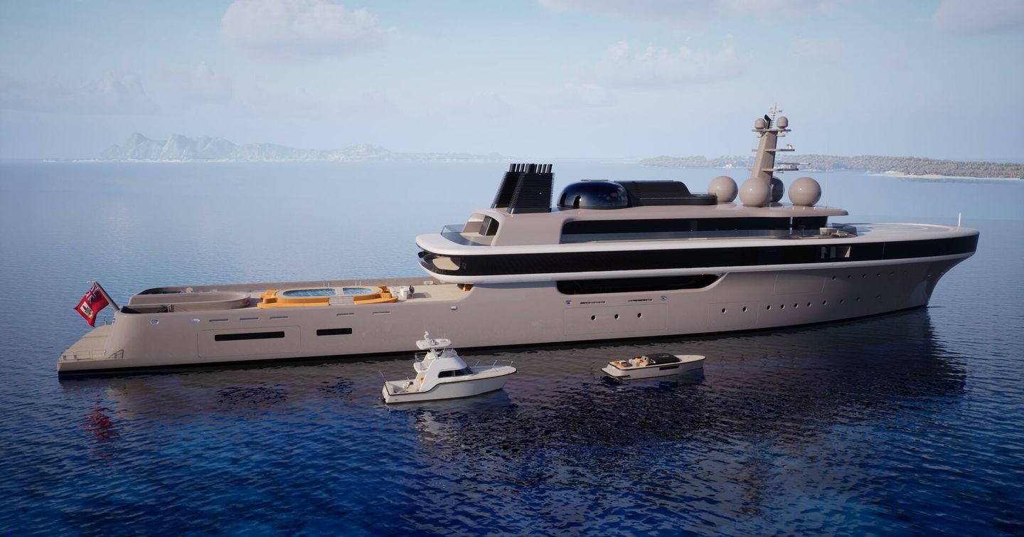 M/Y Nausicaä ex. PROJECT COSMOS 114m Super Yacht by Lürssen 🇩🇪 – The ...